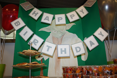 Banana Sandwiches: Liam's SW Birthday Party: Before