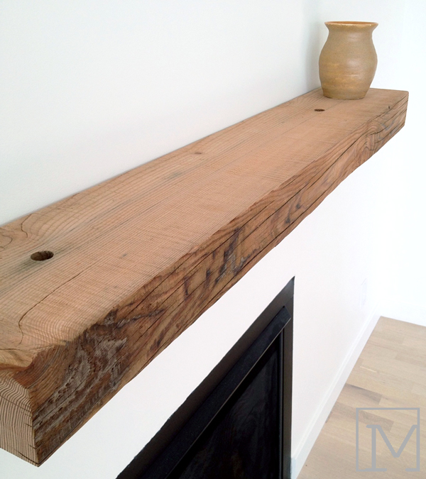 Architecture | MYD studio: Sustainable details: Reclaimed wood mantle