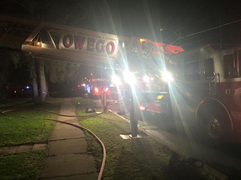 Tioga Fire Protection and Fire Prevention: House Fire: Village of Owego ...