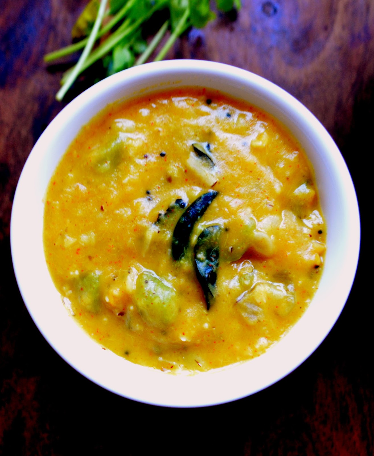 Indulge...: Peerkangai Kootu | Ridge Gourd Kootu | Chinese Okra with ...