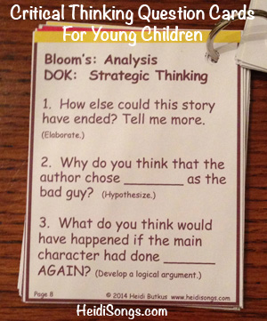 An EASY Critical Thinking Game for K/1 Kids!