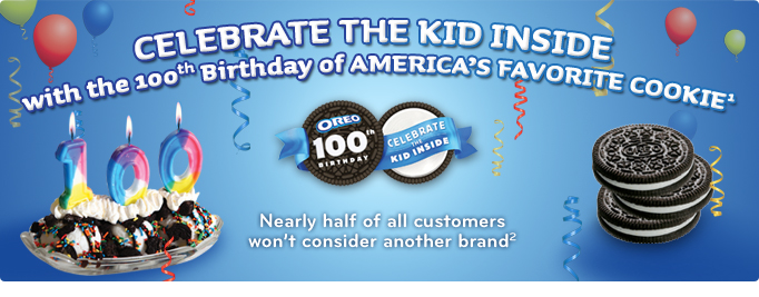 Be The Benchmark: Oreo Promotional Materials