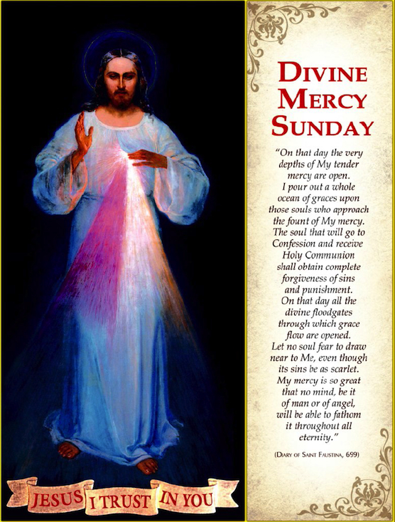 DIVINE MERCY SUNDAY ~ OUR MERCIFUL GOD