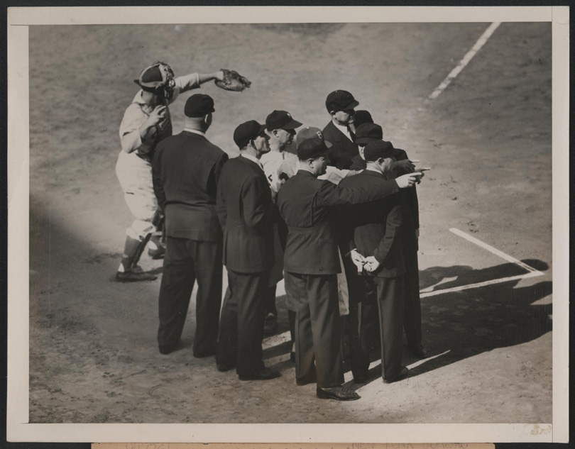 Dodgers Blue Heaven: 1947 World Series Press Photos - Yankees vs Dodgers