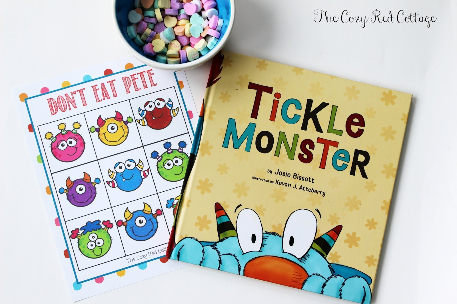 The Cozy Red Cottage: Valentine Don't Eat Pete (monsters and llamas)