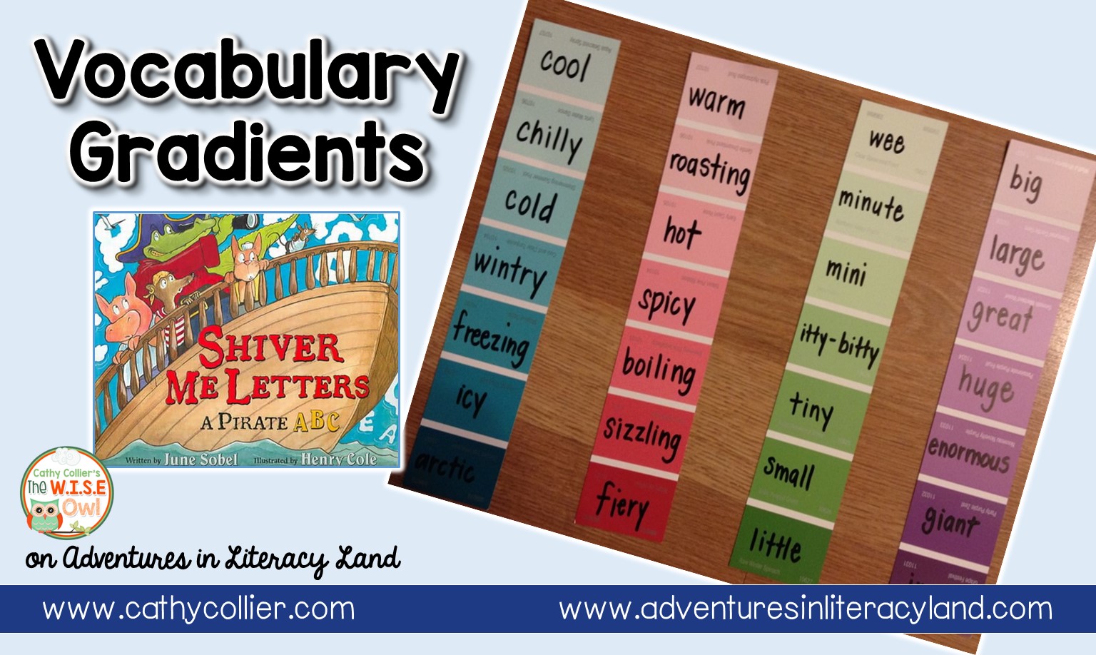 6 Things To Do with Paint Chips | Adventures in Literacy Land