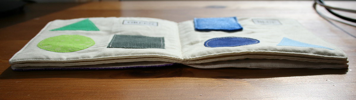Tangible Pursuits: Cloth Book: Colors