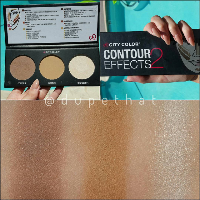 Dupethat: City Color Cosmetics Contour Effects 2 Palette Review