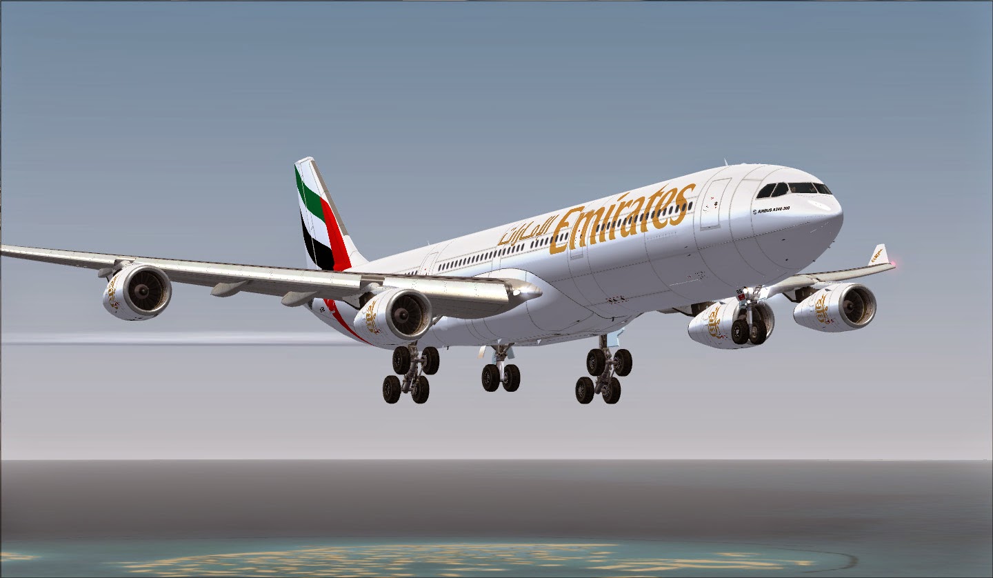 Emirates A340-300 BlackBox Simulation Texture (A6-ERS) | Skybluexxi ...