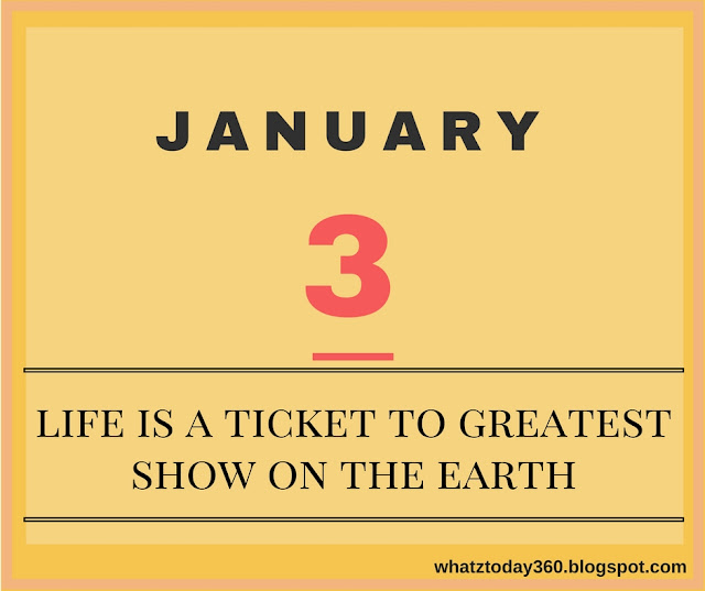 3RD JANUARY- HISTORICAL EVENTS HAPPENED ON JANUARY 3RD AND GREAT PEOPLE ...