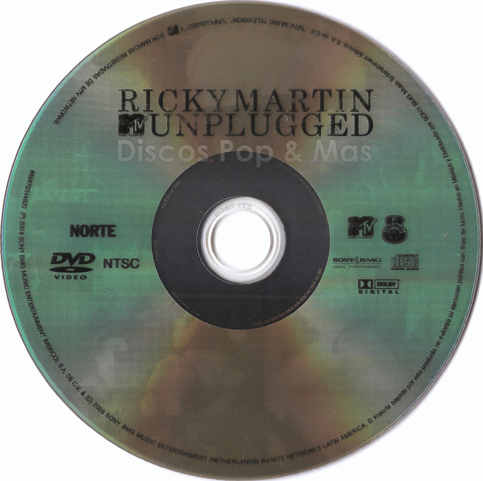 Discos Pop & Mas: Ricky Martin - MTV Unplugged