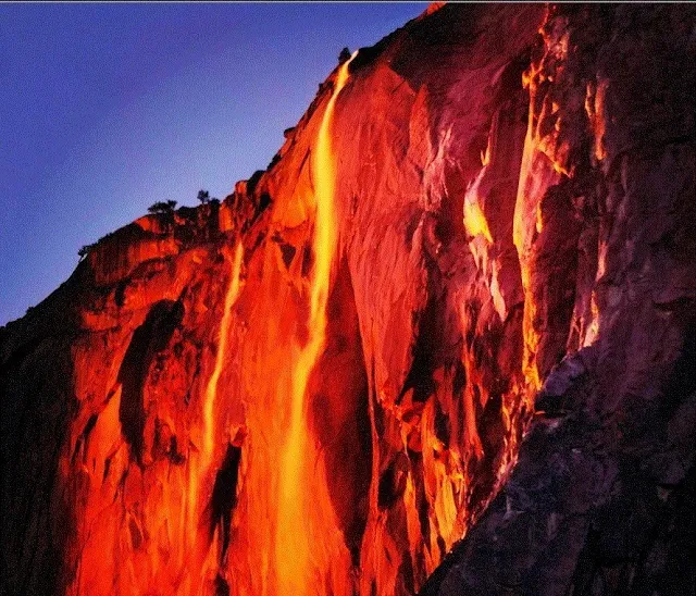 ‘Firefall’ Phenomenon Wows Visitors to Yosemite National Park - Geology In