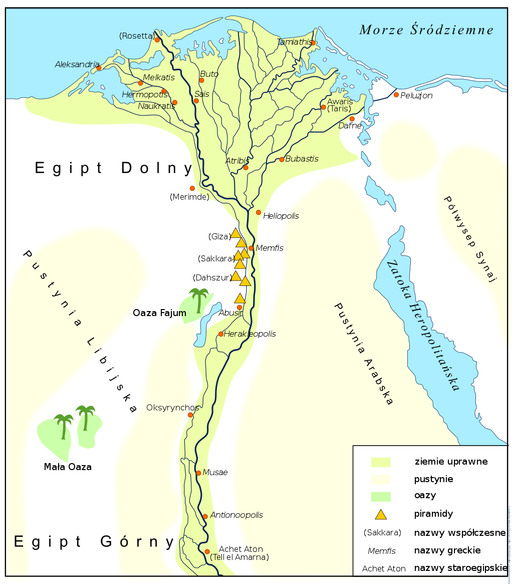 Ancient Egypt Map Lower Egypt Famous Pharaohs ancient-egypt-map-lower-egypt-famous-pharaohs