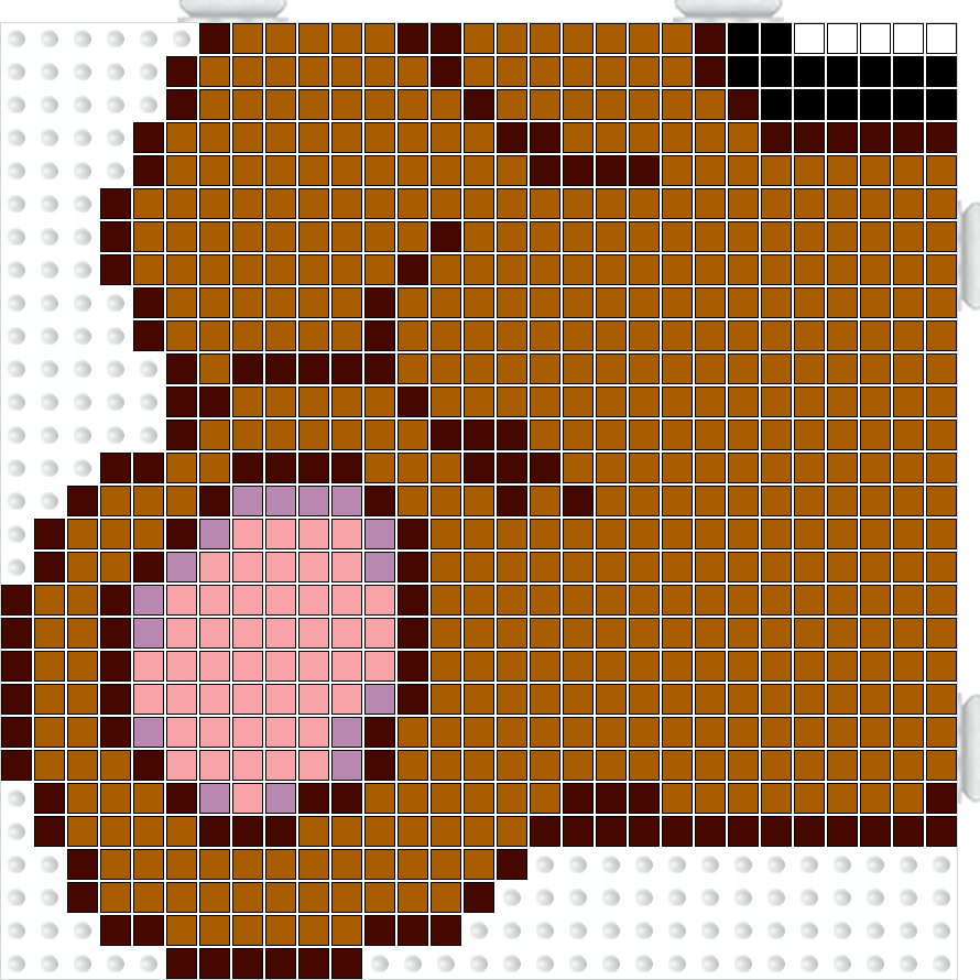 MeGustaHAMABEADS.com: PlantillasHamaBeads Garfield Parte 1