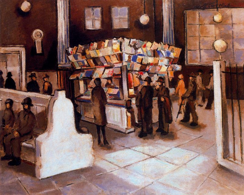 Painting of Adolph Gottlieb artist, Adolph Gottlieb paintings