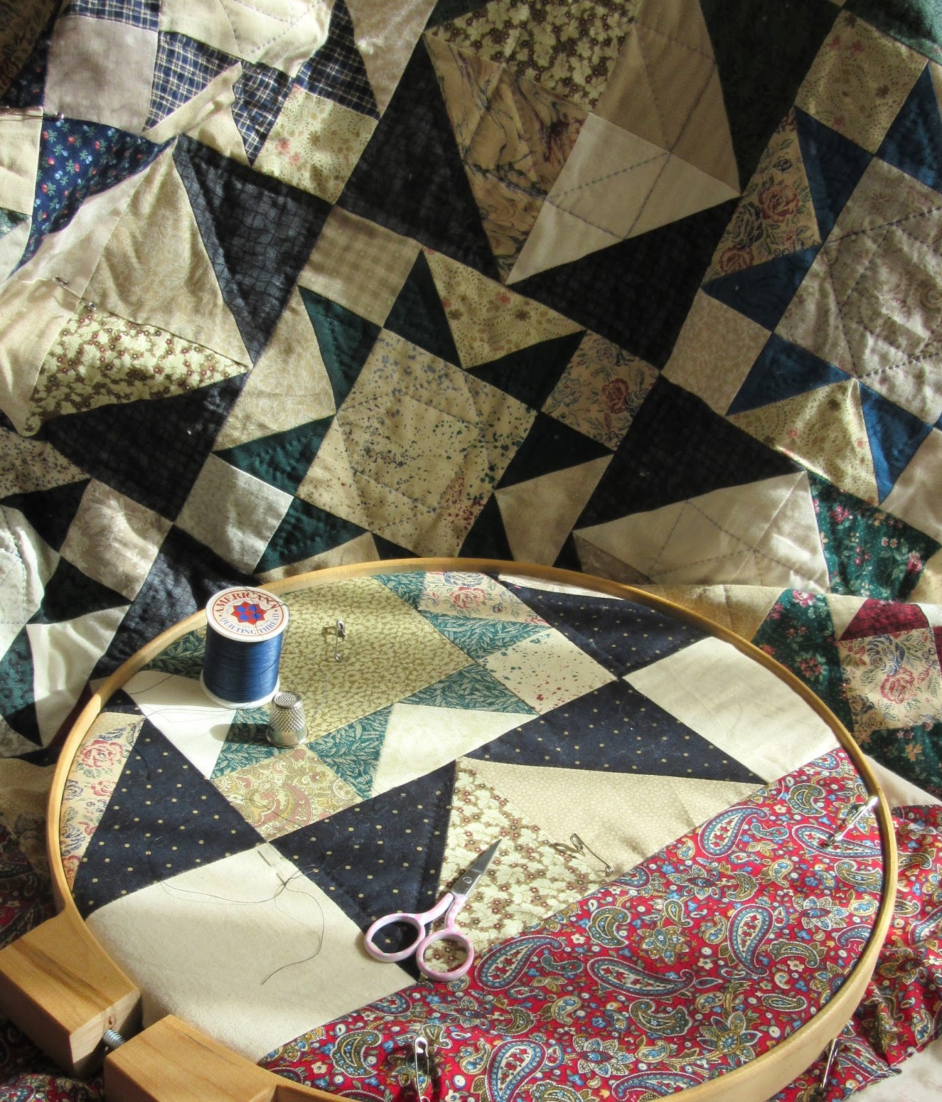 Kathy's Quilts: Slow Sunday Stitching
