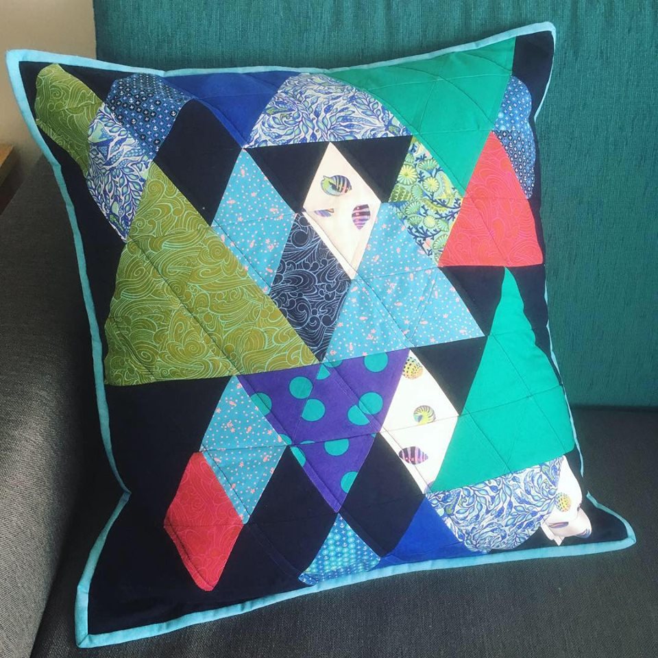 gemini stitches: Endgame mini quilt.