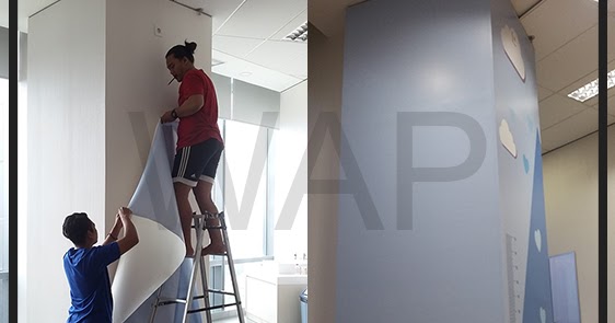 Wall Sticker Dinding: Pasang Stiker Dinding Interior