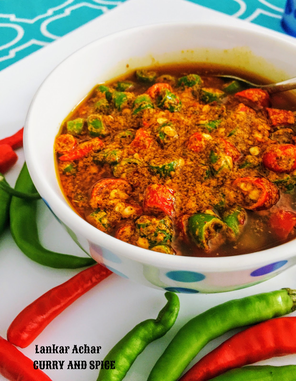 CURRY AND SPICE: LANKAR ACHAR