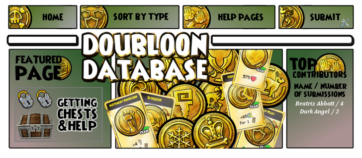 Introducing the Doubloon Database! - Swordroll's Blog | Wizard101 ...
