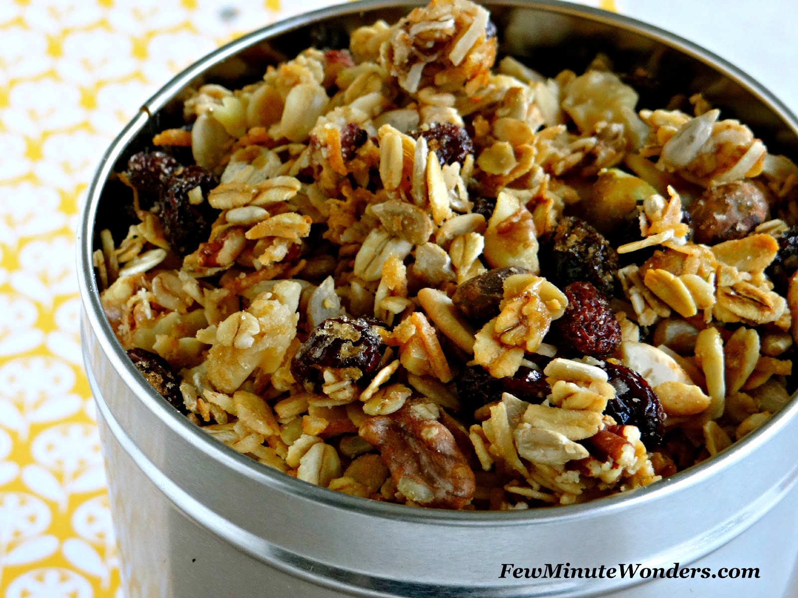 Home Made Granola - Few Minute Wonders
