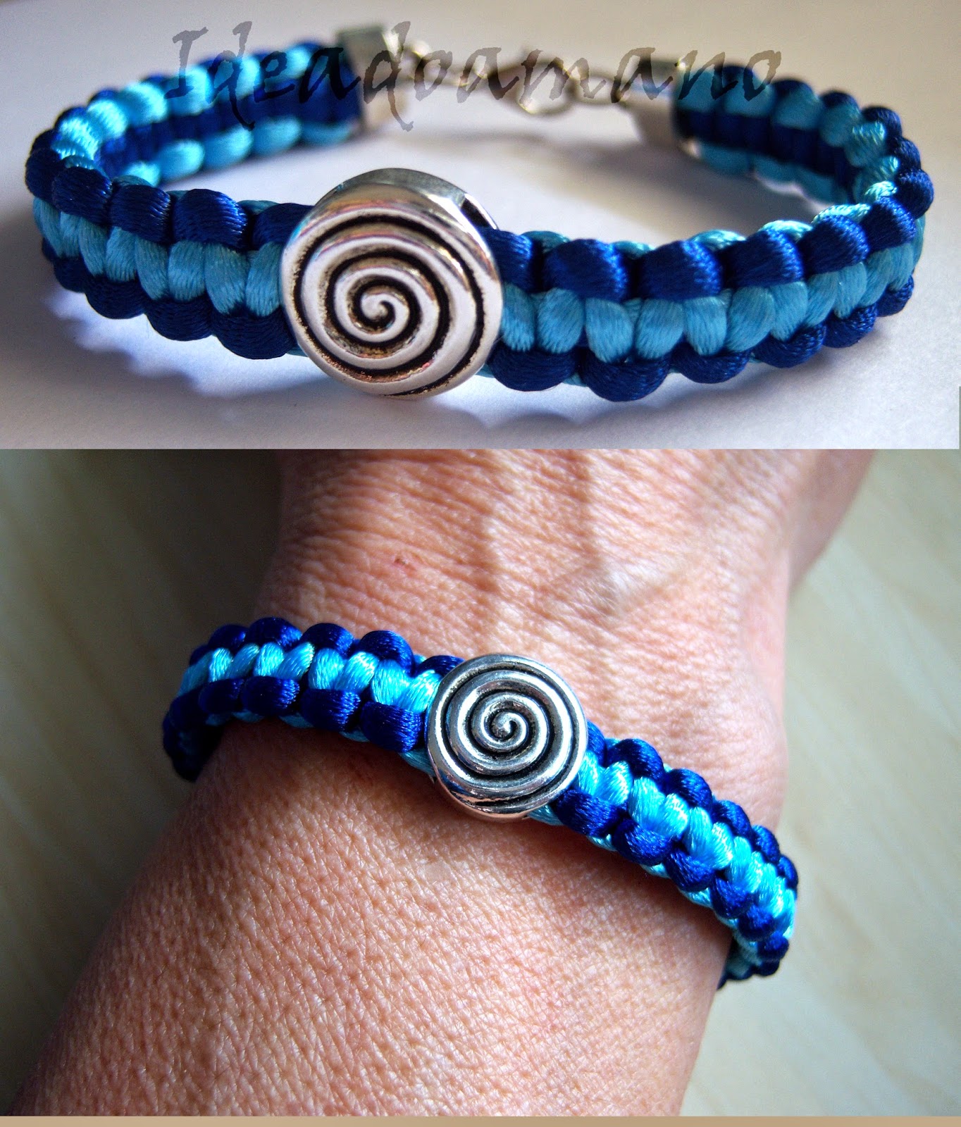 Ideadoamano: Pulseras azules