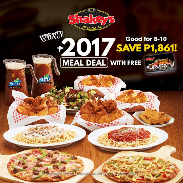 Shakey's Philippines Welcomes a Happy 2017 With the 2017 Meal Deal ...