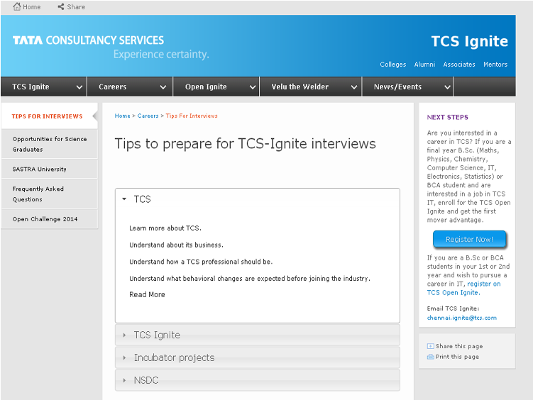 Library, Anna University, Tiruchirappalli: Tips to prepare for TCS ...