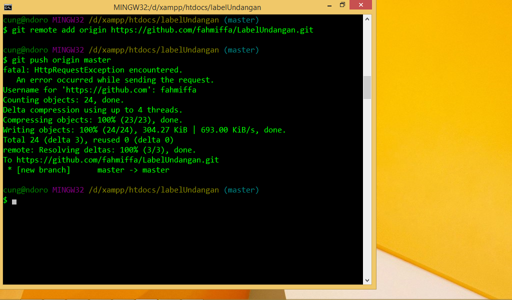 Cara Upload Repository Github Dengan Git Bash