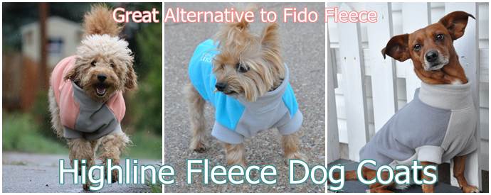 New Highline Fleece Dog Coats by Dogie Design : November 2017