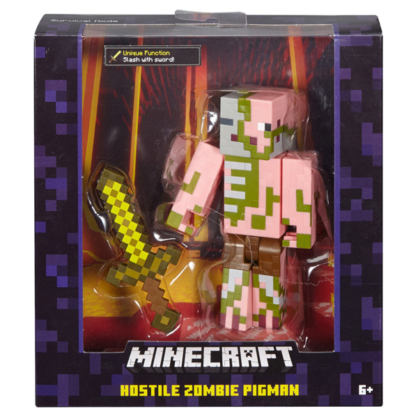 Minecraft Zombie Pigman Series 2 Figure | Minecraft Merch