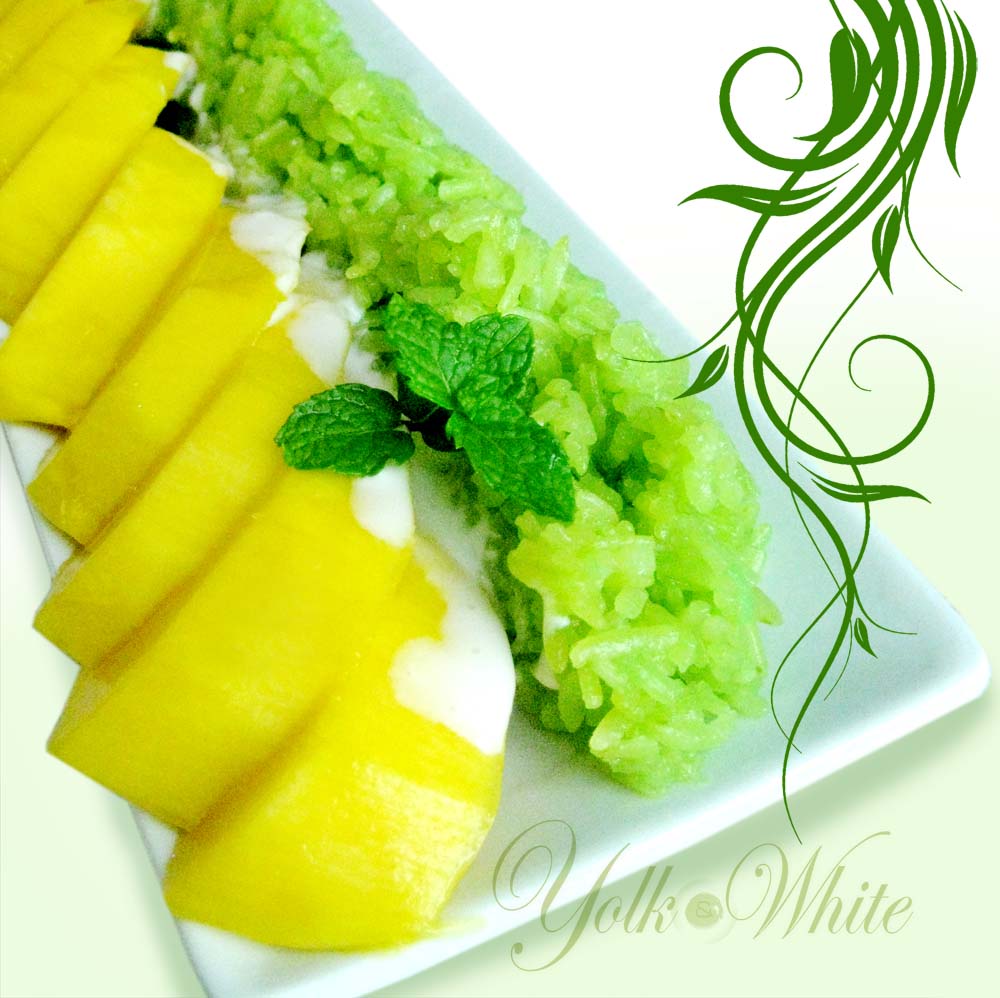 YOLK&WHITE: Thai Mango Sticky Coconut Rice