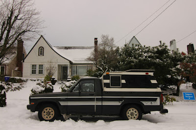 OLD PARKED CARS.: 1984 Mazda B2000 SE-5.