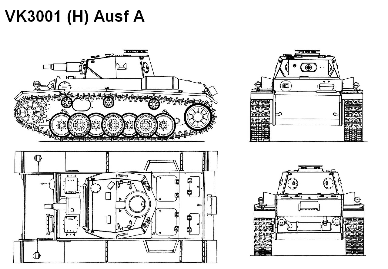Panzerserra Bunker- Military Scale Models in 1/35 scale: VK3001(H ...