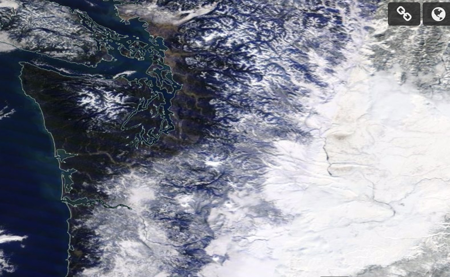 Oregon Current Satellite Image