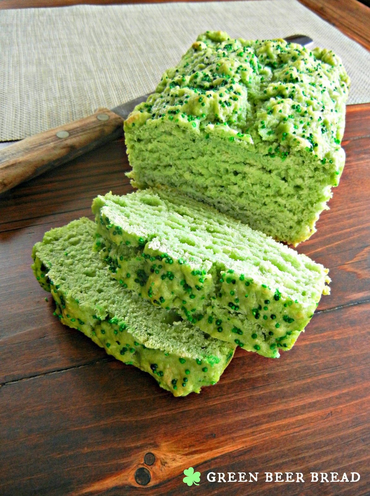Sugar Swings! Serve Some: Green Beer Bread
