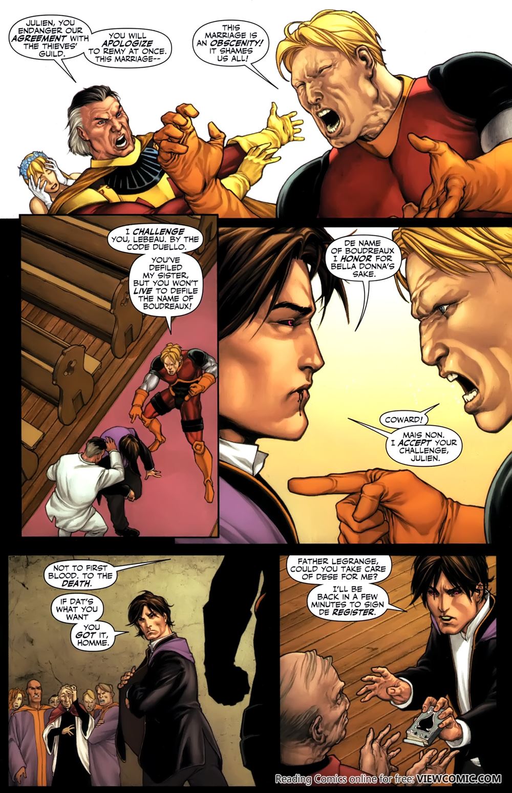 X Men Origins Gambit Comic