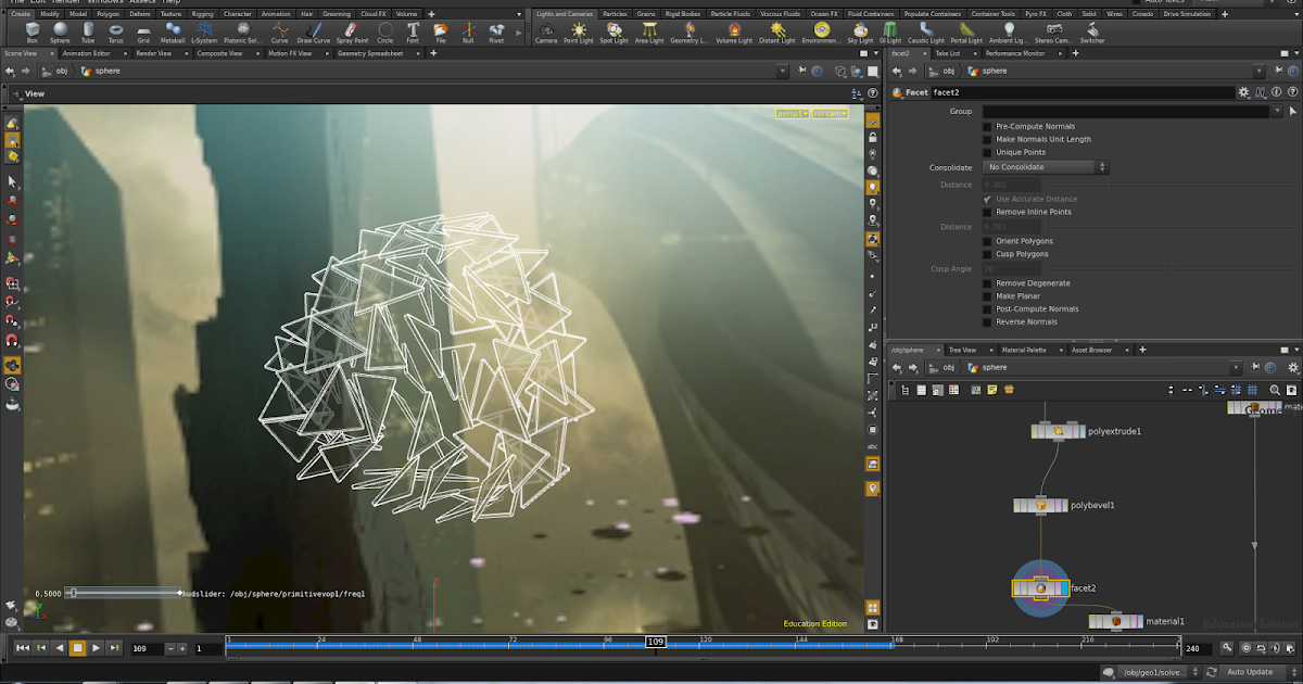 Houdini Pattern Animation