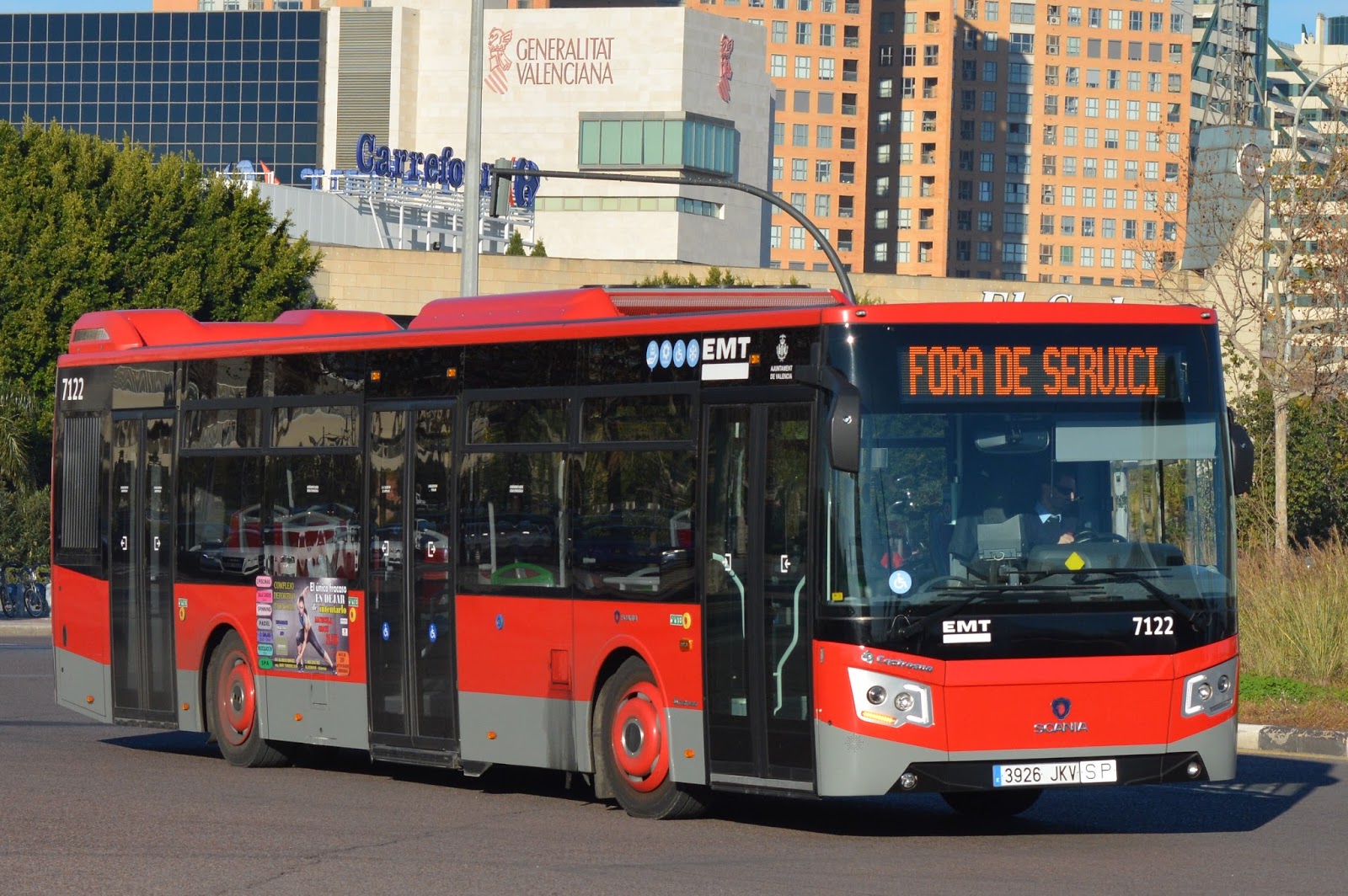 Autobuses por Valencia: 2016