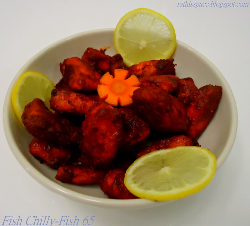 Rathi's Space: Fish Chilly-Fish 65