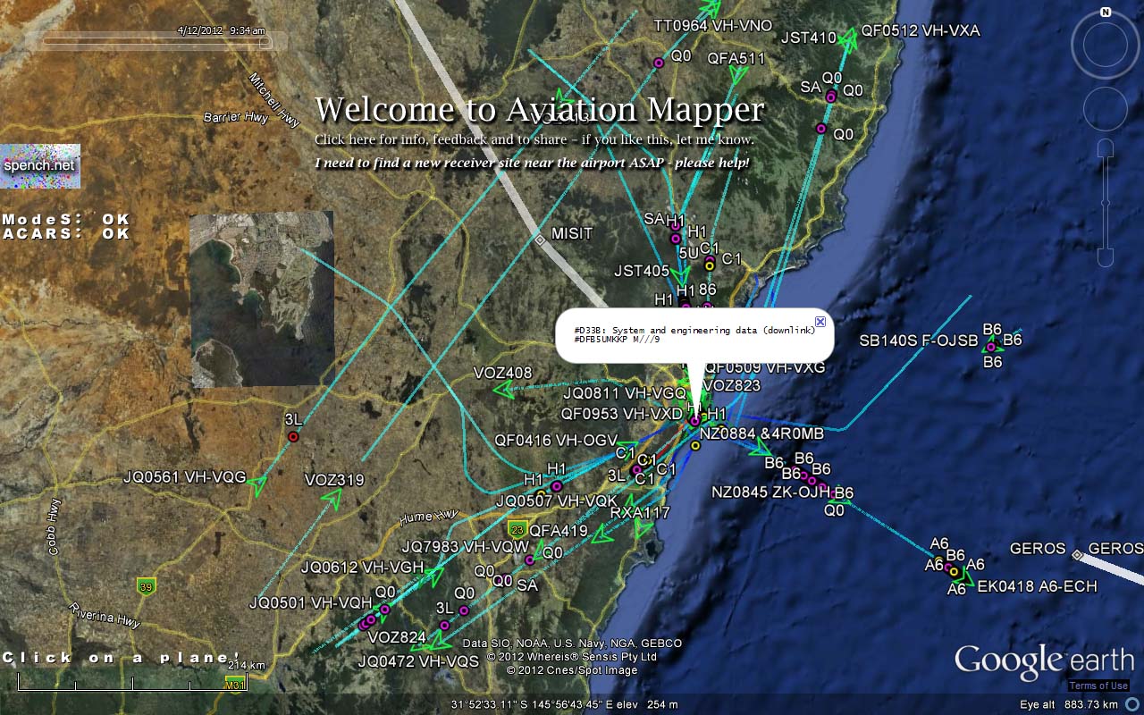 NSW RADIO AND COMMUNICATIONS - by Michael Bailey: AVIATION MAPPER ...