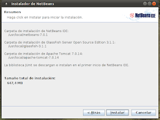 Ingfomentor: Instalación de NetBeans IDE 7.0.1 en Ubuntu 11.04