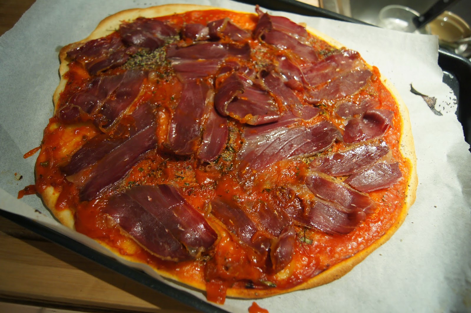 El Cesc i la seva cuina: PITZA DE JAMON