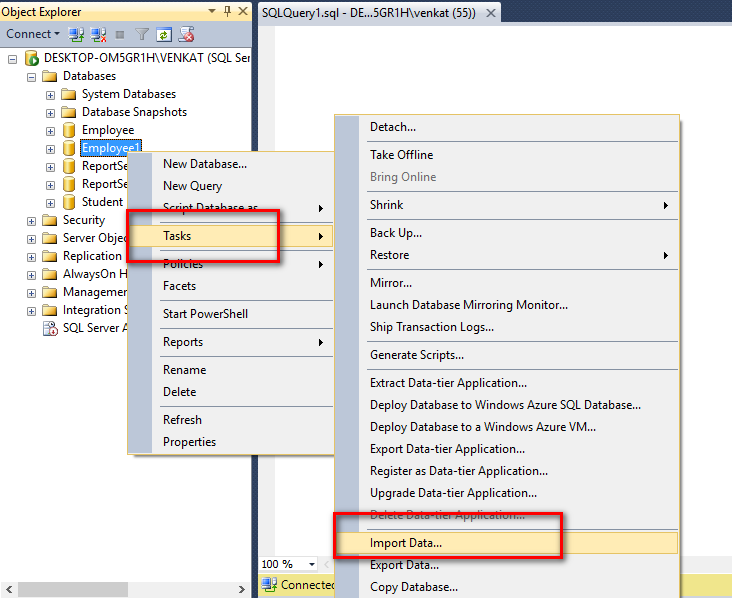 Welcome to SQLServer MVP Blog: Clone DB tables and its data - Part3
