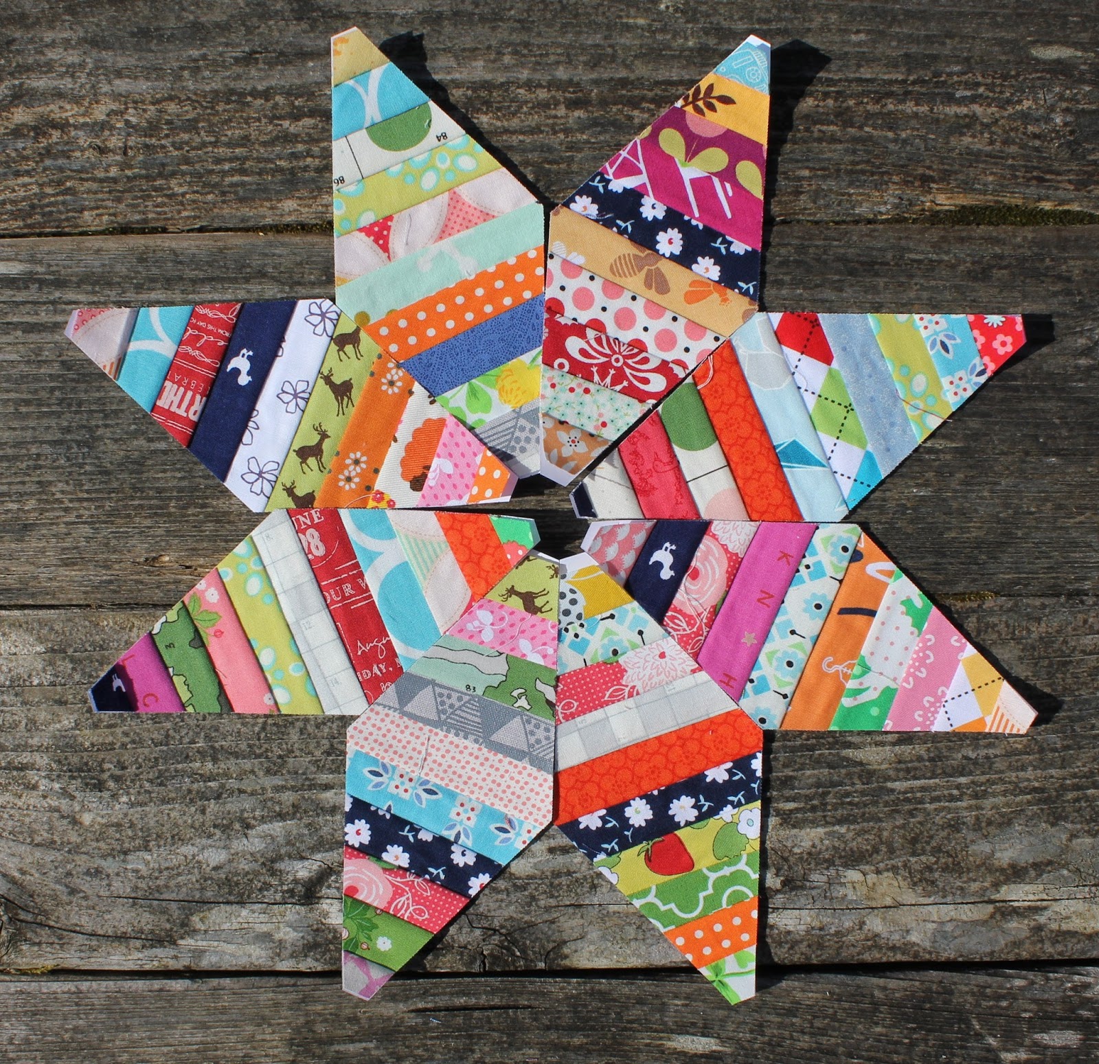 Fluffy Sheep Quilting: String Stars Baby Quilt
