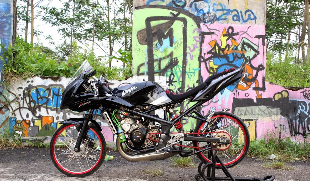 Ninja R Modifikasi Jari-Jari