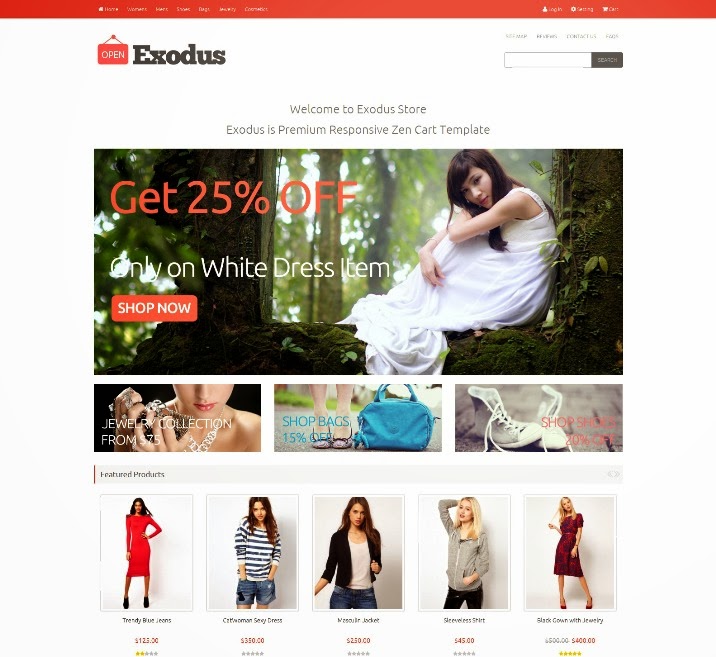 15+ Best Zen Cart Themes and Templates - Webprecis