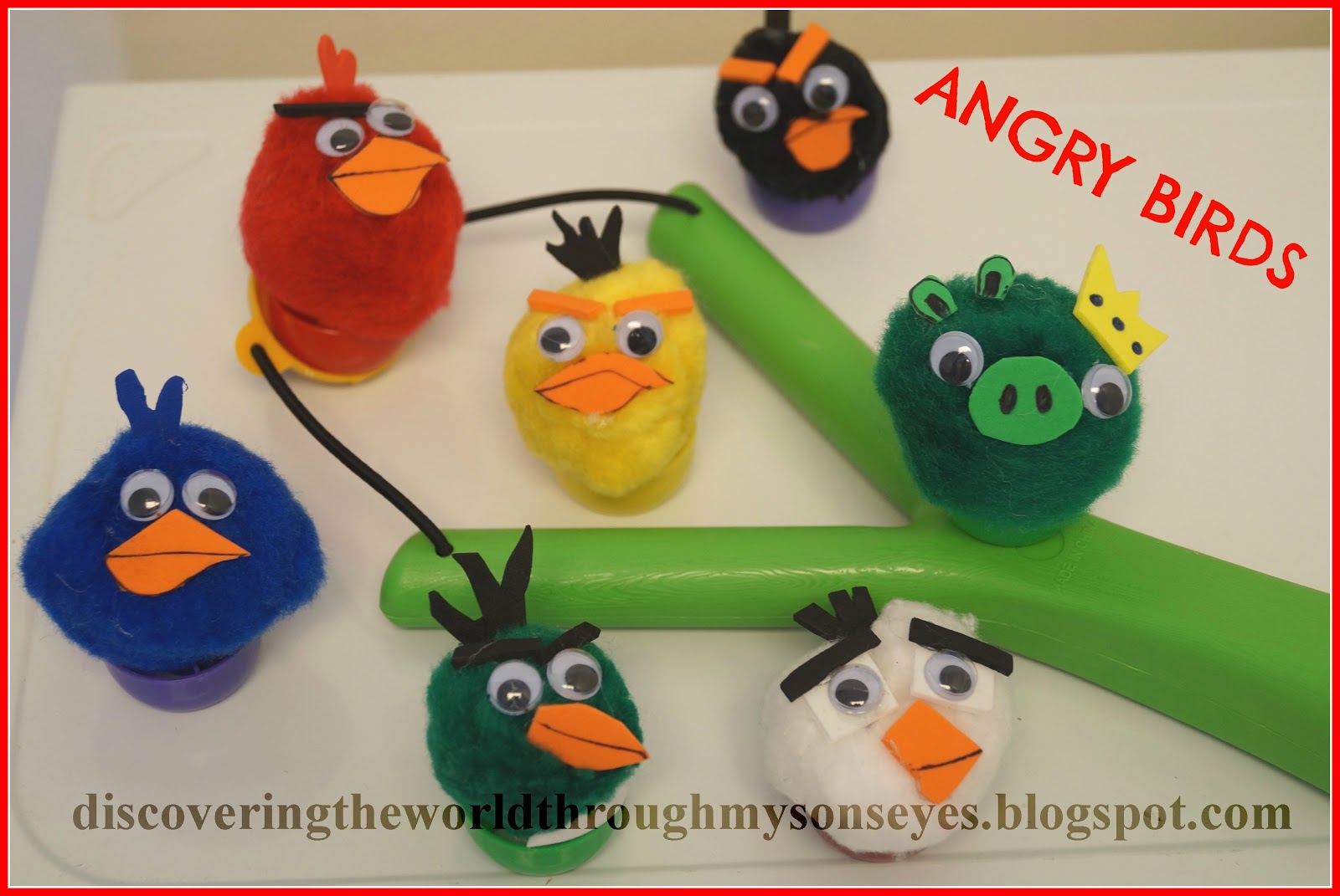 DIY Angry Birds Kids Craft