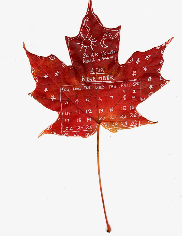 Dharmakarmaarts: Leaf Art in Autumn