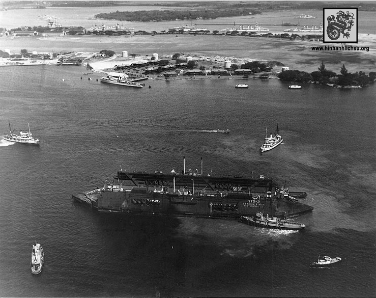 Trận Trân Trâu Cảng nhìn từ không trung - Hình Ảnh Lịch Sử - Bộ sưu tập ...